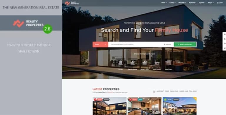 Reality | Estate Multipurpose WordPress Theme